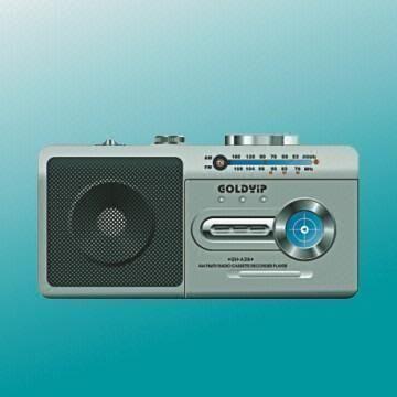 Buy Wholesale China Desktop Radio Cassette Recorder With Earphone Jack ...
