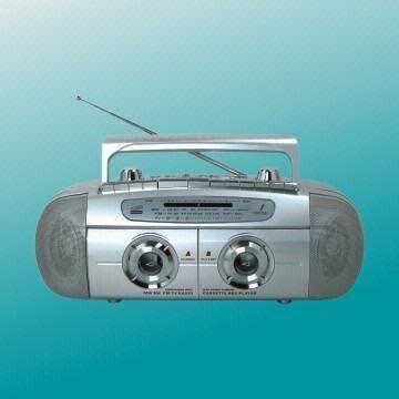 Buy Wholesale China Radio Double Cassette Recorder Player With 360 ...
