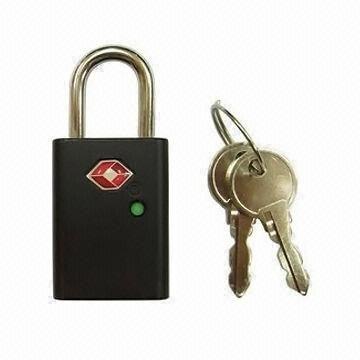 Buy Wholesale Taiwan Key Type Tsa Padlock With Indicator & Padlock ...