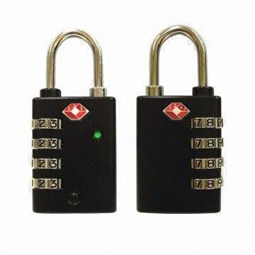 Buy Wholesale Taiwan 4-dial Combination Tsa Padlock With Indicator ...