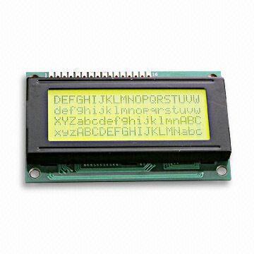 Dot-matrix LCD Module, 20 Characters x 4 Lines and 5 x 7 Dots with ...