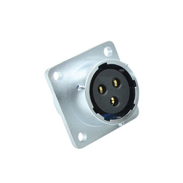 China 3 pin plug metal industry cable connector on Global Sources,3pin ...