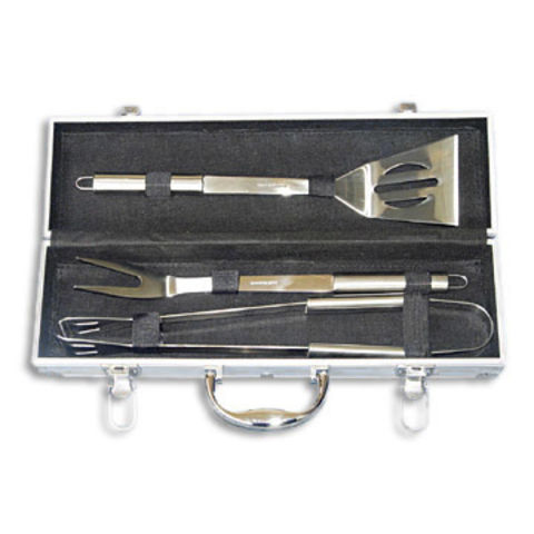Buy Wholesale China 3 Pieces Stainless Steel Barbecue Tool Set With ...
