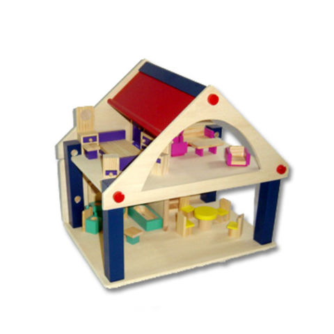 China Toy House, Composed of Wooden Door and Wooden Window on Global ...