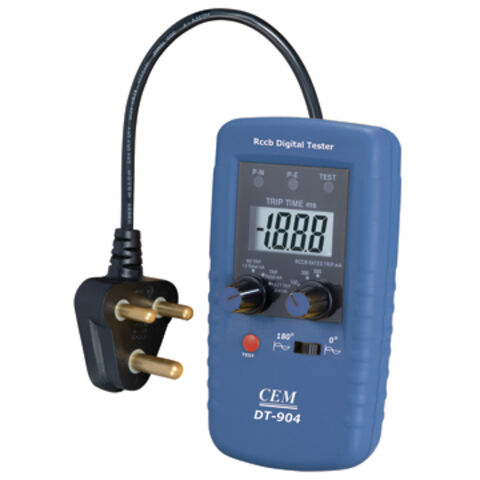 China Digital RCD Tester with LCD Display and Data Hold Function on ...