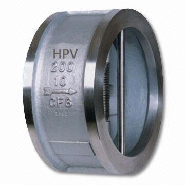 2500LB Due Door Wafer Type Swing Check Valve with RF or RTJ Water Line ...
