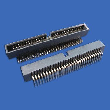 PCB Connectors with Brass Contact and LCP Insulator, PCB Connectors ...