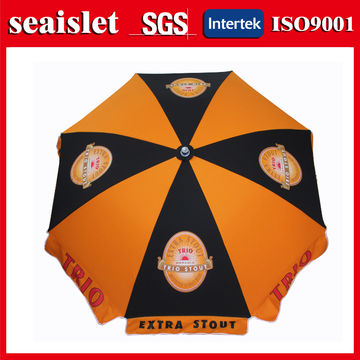 Buy Wholesale China 190t Polyester Beach Umbrella With Cmyk Printing ...