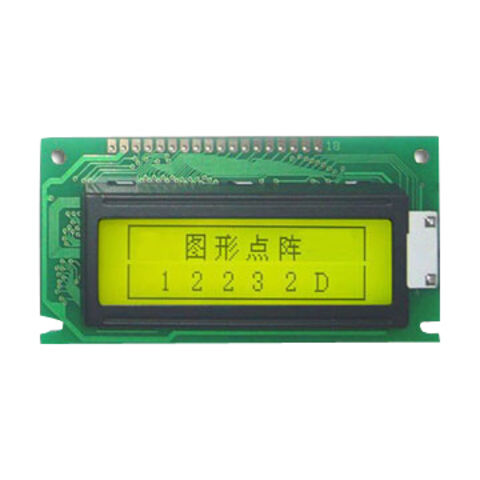 Buy Wholesale China Dot Matrix Lcd Module With 122 X 32 Dots Display ...