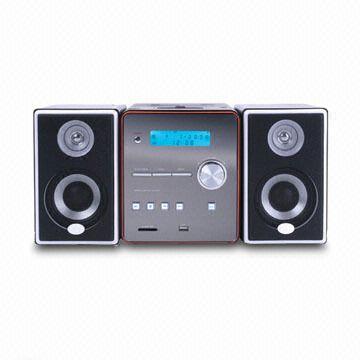 Mini-component CD Player with FM Radio, USB, SD Card Reader, AUX ...