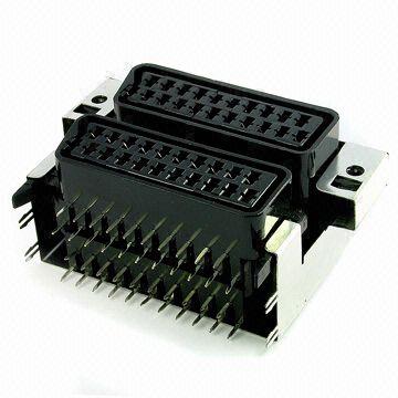 Buy Wholesale Hong Kong SAR Double Scart Socket, With 42p, Complied ...