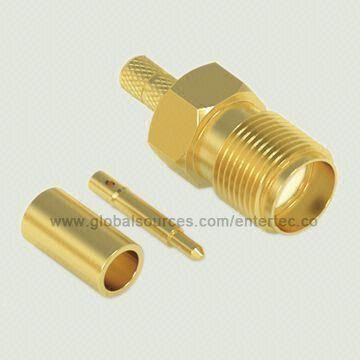 Coaxial Rf Sma Connector With Female Sma S/t R/p Jack For Rg-174/316 ...