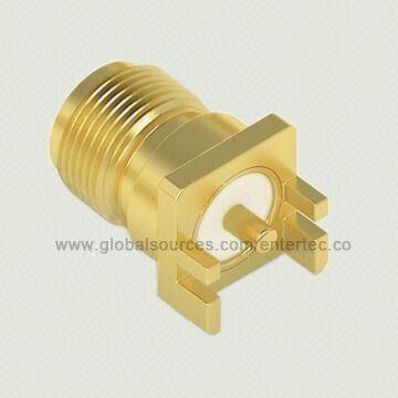Surface Mount SMA Connector with Female S/T Jack for Edge Mount and ...