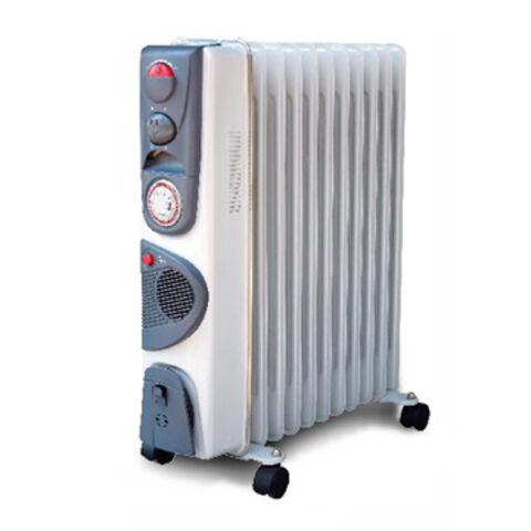Oil Radiator With Fan, Power Of 400w, Ce, Gs And Rohs Approvals ...