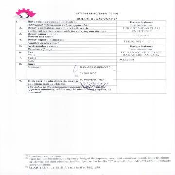 EEC certificate, E mark, Type Approval, Euro 3, Euro 4, Homologation ...