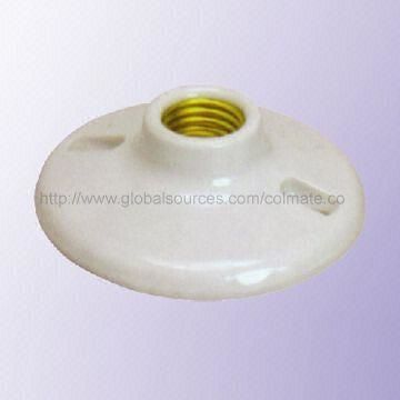Buy Wholesale China Medium Base E26 / E27 Lamp Holder, Made Of Ceramic ...