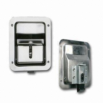 China Mid-size Recessed Paddle Latche/Car Door Lock with Pad Lock ...