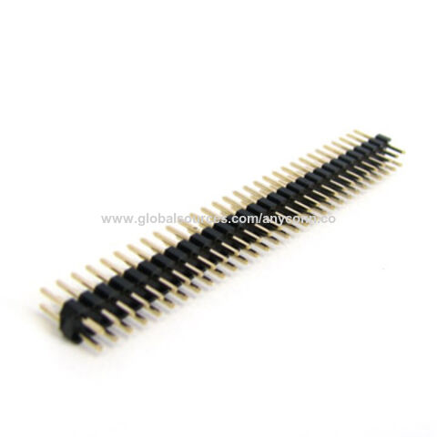 Buy Wholesale China Pin Headers With Double Row, Straight, 3.94 To 25 ...