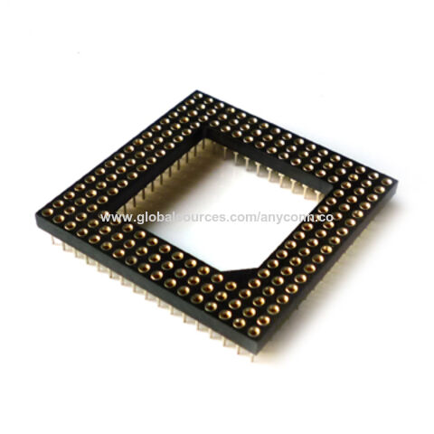 Wholesale Of Pga Socket With Pin Grid Array And Pin Length Of 7.40mm ...