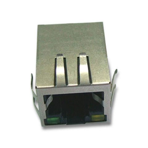 Buy Wholesale China 1 X 1 Tab-down Rj45 Connector With Lan Filter/21 ...