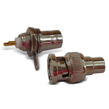 Taiwan BNC Connectors, BNC Female Bulkhead and BNC Male to RCA Female ...