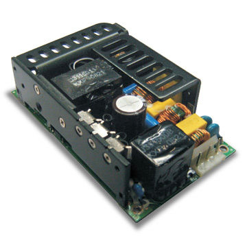 24V open frame switching power with 150W max. output, size 5" x 3", UL ...