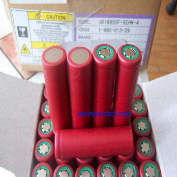 Lithium ion 18650 battery cell Sanyo 18650 UR18650F 2400mAh, - Buy ...