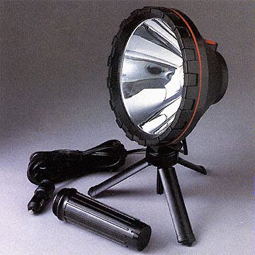 12V 1,000,000 Candle Power Spotlight with Tripod Stand | Global Sources