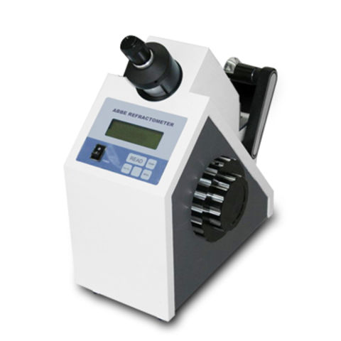 China Digital Abbe Refractometer with 1.300 to 1.700nD Refractive Index ...