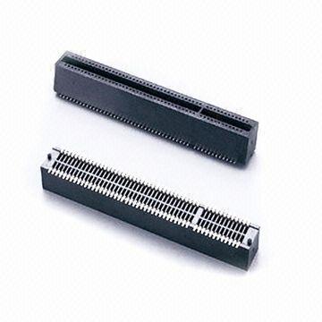 Taiwan PC Card Connector with 2 x 50 Poles and 300V AC/DC Voltage ...