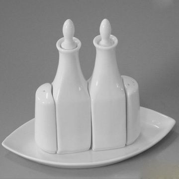Porcelain condiment set | Global Sources