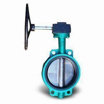 Buy Wholesale China Gb Worm Driven Butterfly Valve With Gb/t 12238, Api ...