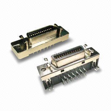 Taiwan Half Pitch Connector, Made of Steel and Nickel-plated Inner ...