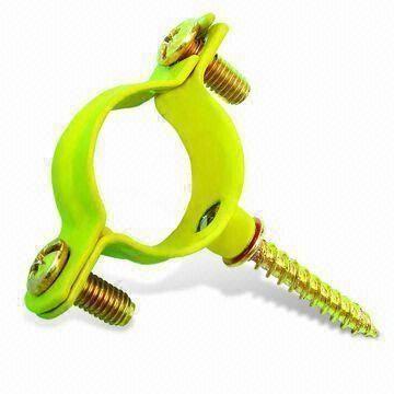 Buy Wholesale China Pipe Clamp, Yellow Plastic Painting Assembled With ...