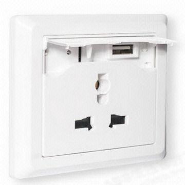 Buy Wholesale China Switch Socket Outlet，wall Socket With Usb Port，usb ...