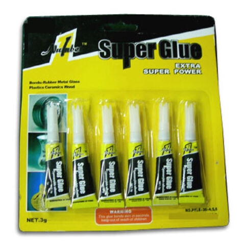 Buy Taiwan Wholesale 3g X 6pcs Super Glue Pack, Customized ...