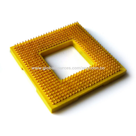 Buy Wholesale China Pga Socket, 1.27mm Pitch, 479-pin, Fr4, Gold Flash ...