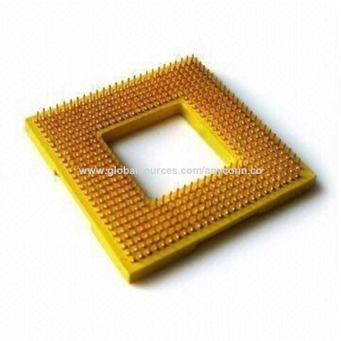 Buy Wholesale China Pga Socket, 754 Pins, Gold Flash, Fr-4 Insulator, L ...