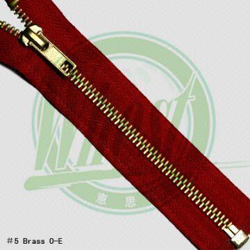 Buy Wholesale China Copper Zipper & Copper Zipper at USD 0.01 | Global ...