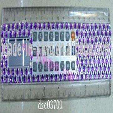 Buy Wholesale China Jeweled Plastic Ruler/crystal Gift Ruler/diamond ...