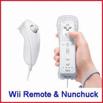 Buy Wholesale China Wii Remote And Nunchuck Controller+case For ...
