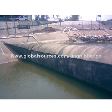 Rubber Dam, Made Of High-strength Synthetic Fabrics, Supported By A ...