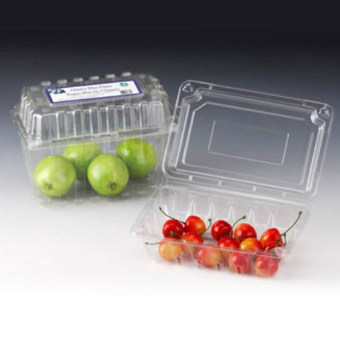 Strawberry Clamshell Container, Customized Designs are Accepted, Made ...