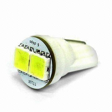 Buy Wholesale Taiwan Automotive Led Bulb With T10 Wedge Base And Two ...