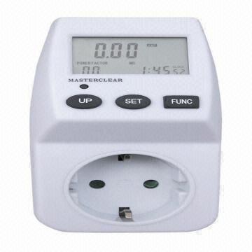 Buy Wholesale China Plug In Power Meter Socket Power Calculator Power ...
