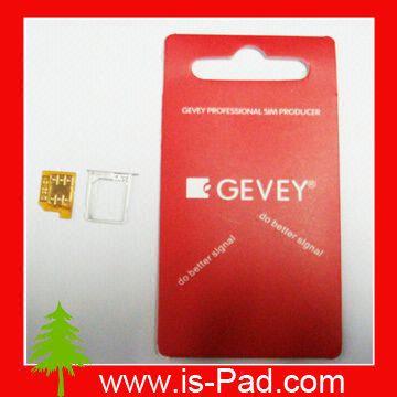 Ingrosso SIM Gevey All In One AIO SIM For IPhone 5 IOS 6 To 8.1 Sim Italia