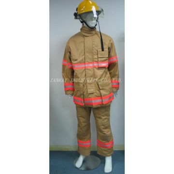 Buy Wholesale China Fire Fighter Equipment - Ce Fire Suit Yellow Color ...