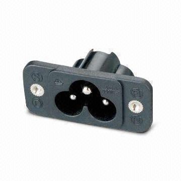 How to easily install an IEC inlet connector?