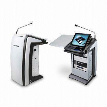 Smart Podium Lectern with Interactive Monitor, Controller and ...