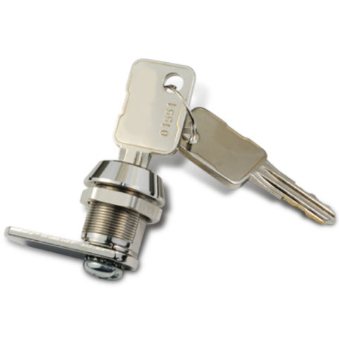 High-security Cam Keylock Switch With Triple Bit, Nickel-plated And Ul ...